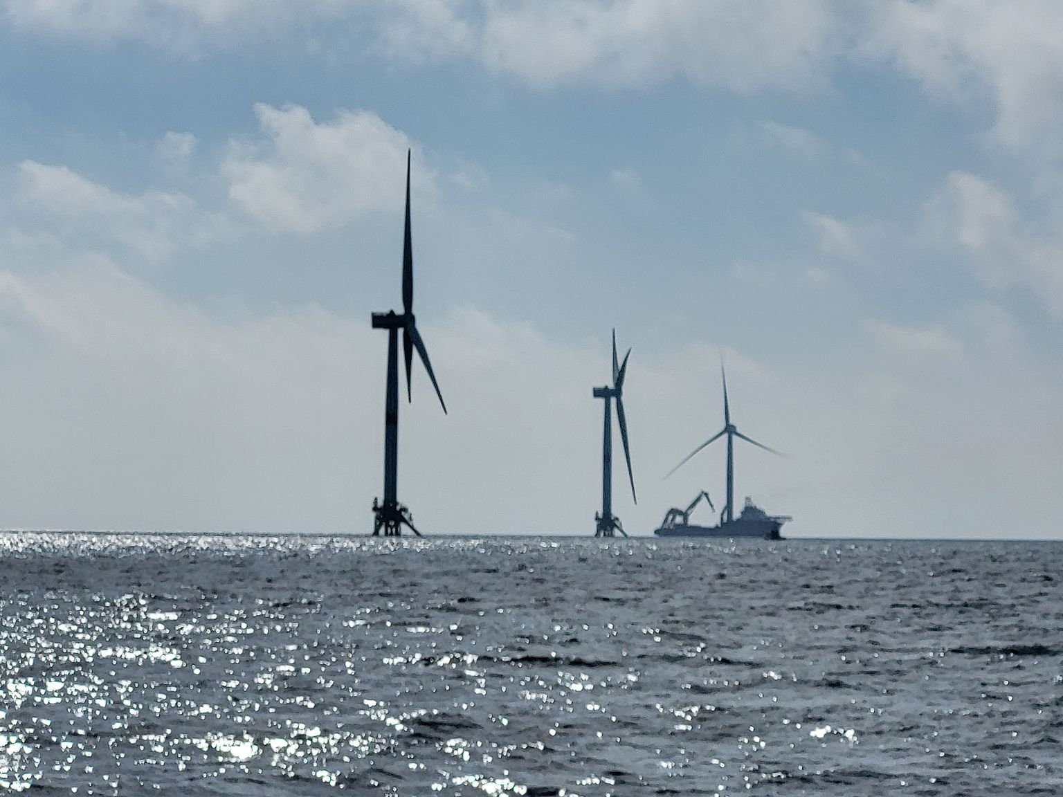 Voici le premier parc éolien flottant de France