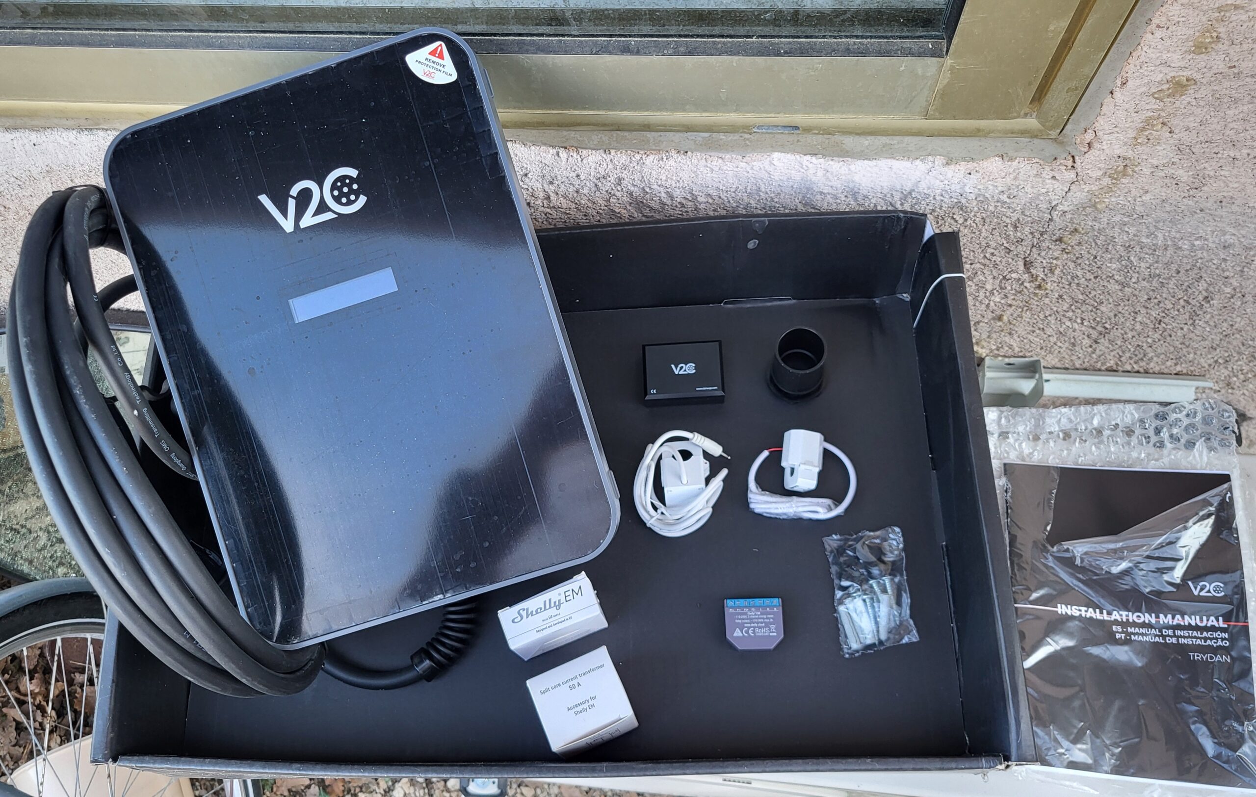 Test borne de recharge V2C Trydan : l’anti-pétage de plombs ...
